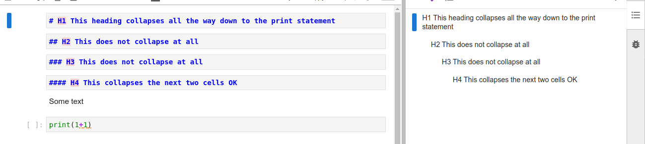 Heading Collapse not working if level >1 · Issue #10714 · jupyterlab ...