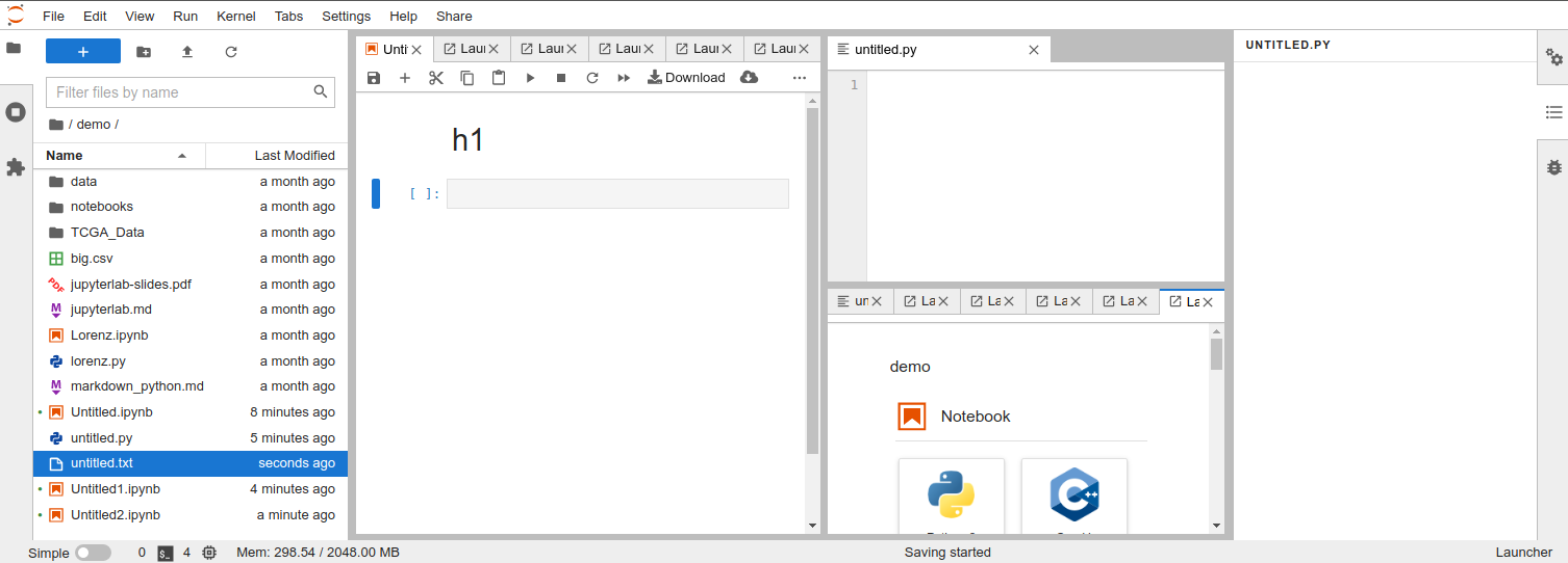 Status bar is overpopulated with information already on the screen ...