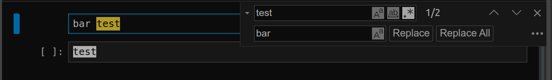 Match Highlight After Replace In Notebook Gets Lost · Issue 13968 · Jupyterlabjupyterlab · Github