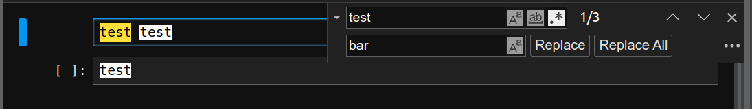 Match Highlight After Replace In Notebook Gets Lost · Issue 13968 · Jupyterlabjupyterlab · Github