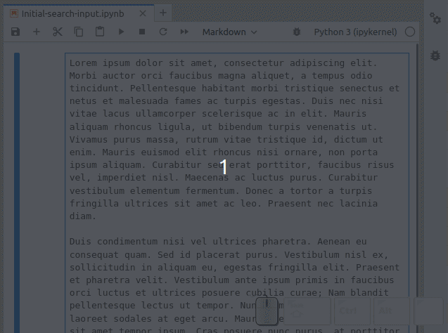 Ensure that initial text is updated on subsequent searches by krassowski · Pull Request #14353 ...