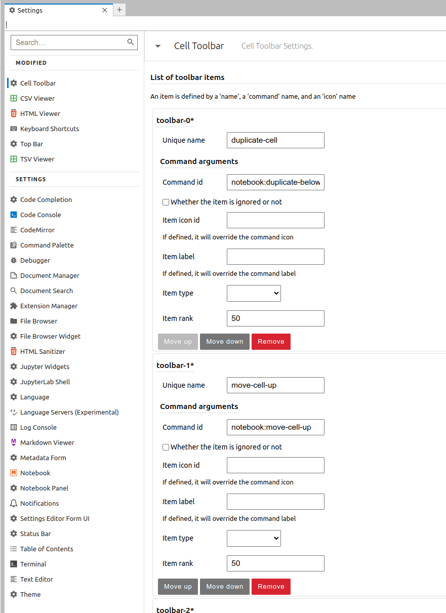 Pluginlist in Settings Editor has grey background that reduces text contrast and readability for ...