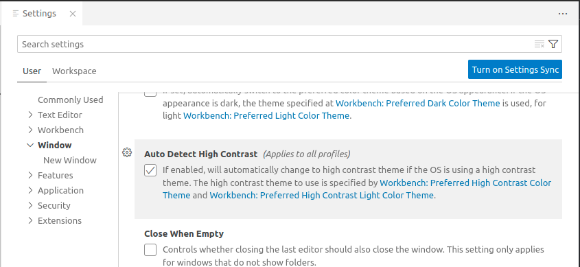 Pluginlist in Settings Editor has grey background that reduces text contrast and readability for ...