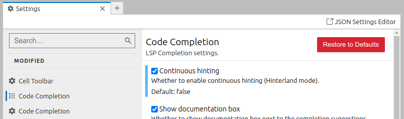 Autocompletion configuration is a tedious two-step process · Issue #15022 · jupyterlab ...