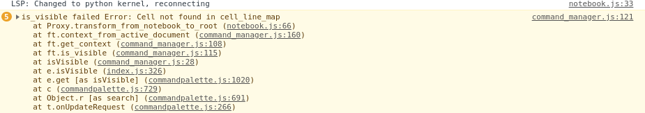 Statusbar stuck in "Connecting..." state · Issue #214 · jupyter-lsp ...