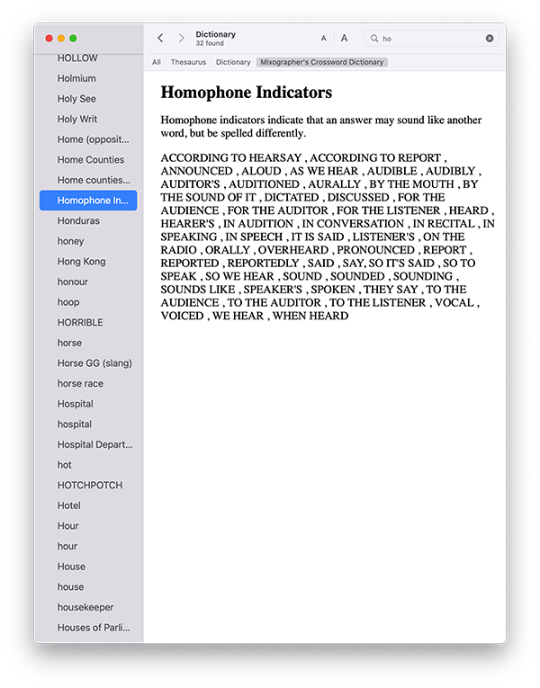GitHub - mixographer/Cryptic-Dictionary: A Cryptic Dictionary for MacOS Dictionay app.