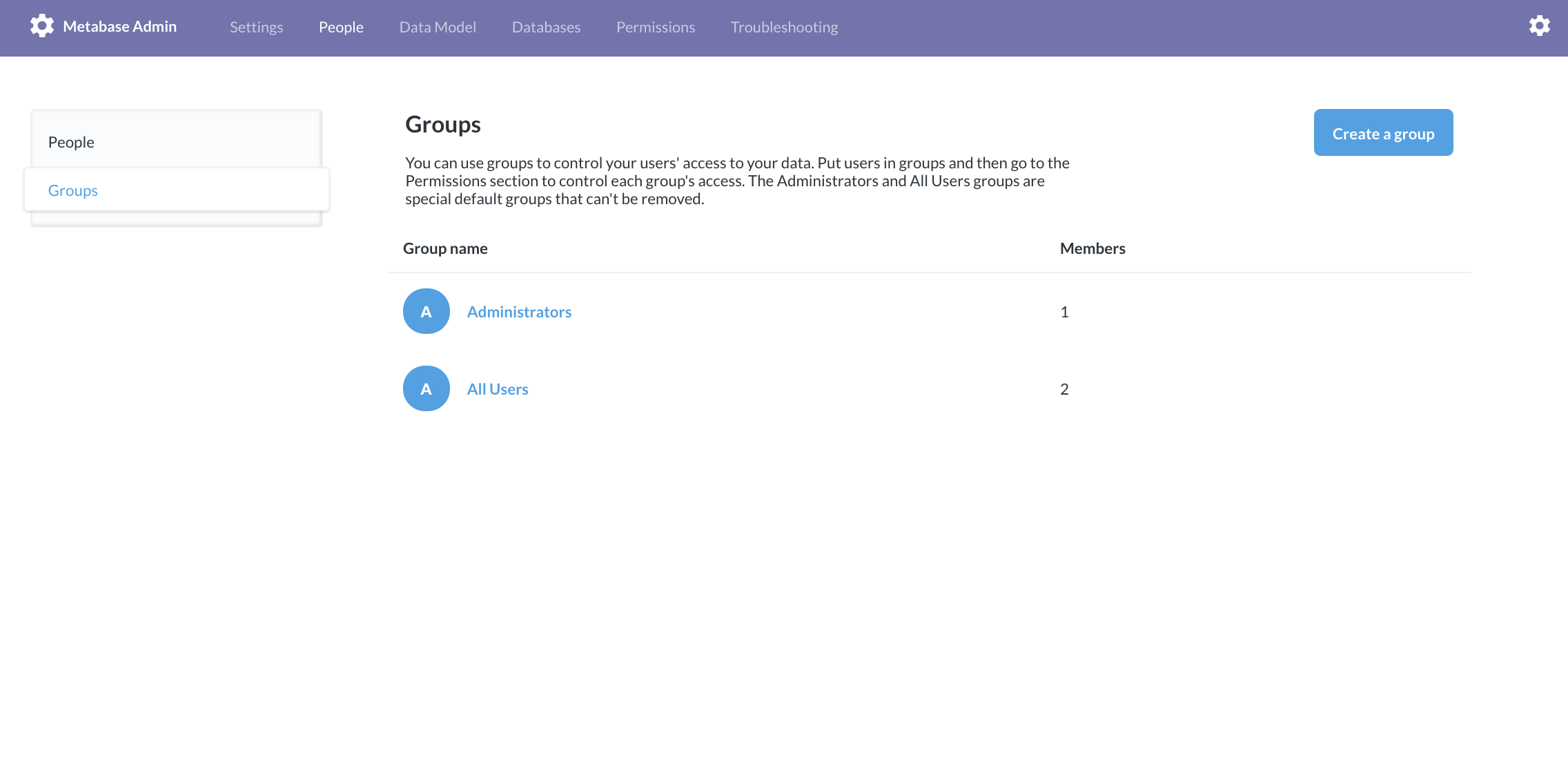 Frontend load issue: Adding members to groups · Issue #12693 · metabase/metabase · GitHub