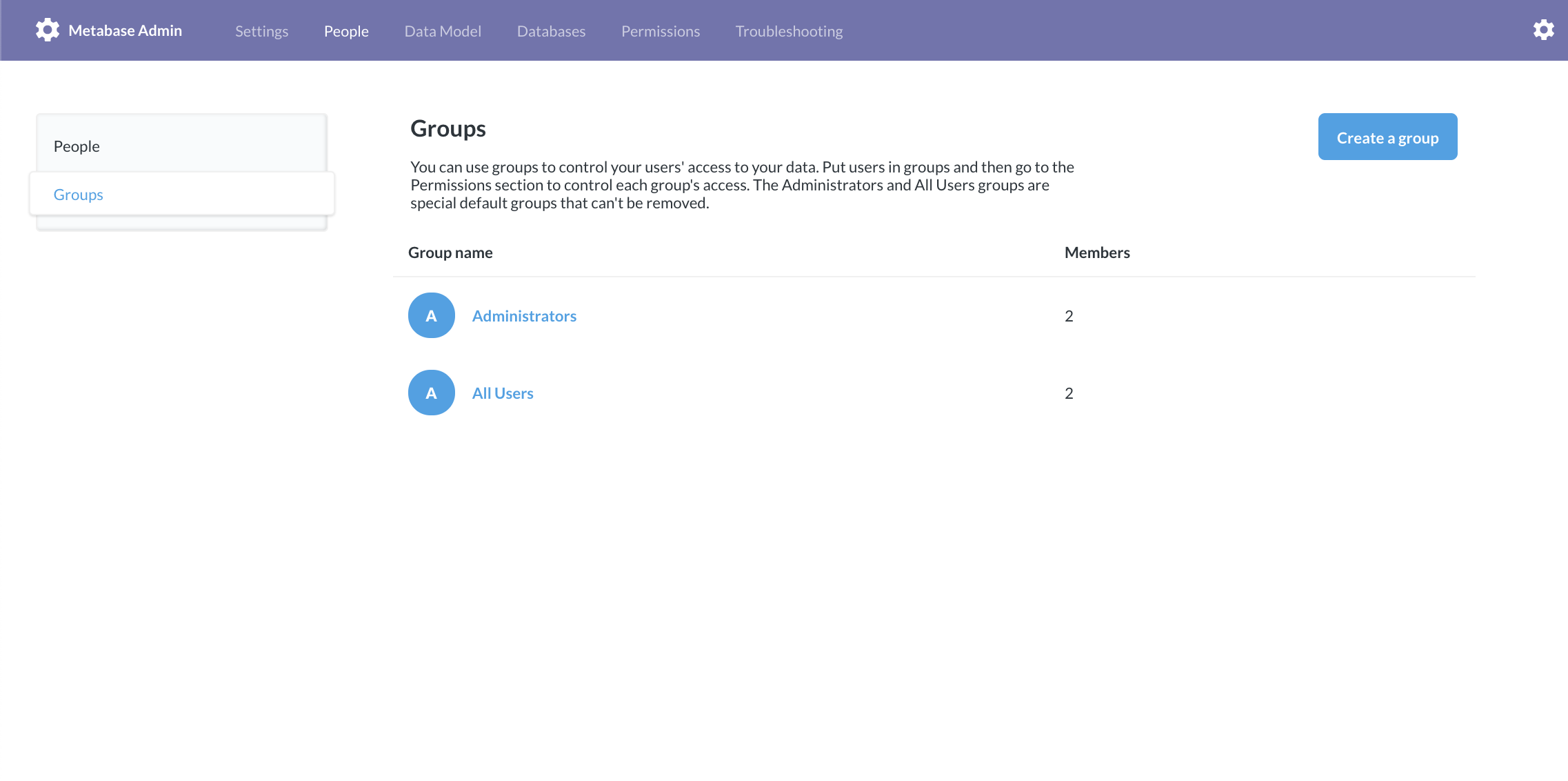 Frontend load issue: Adding members to groups · Issue #12693 · metabase/metabase · GitHub