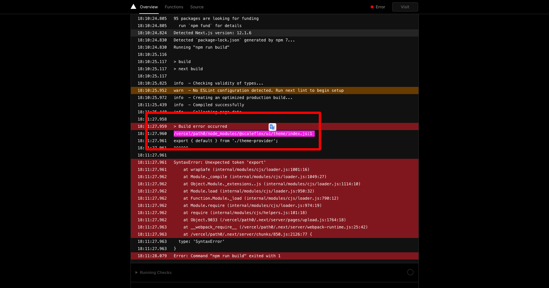 SyntaxError: Cannot use import statement outside a module · Issue #228 · scaleflex/filerobot ...