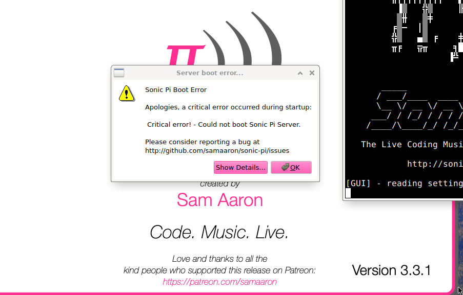 Sonicpi 331 Nixos Critical Error Could Not Boot Sonic Pi Server · Issue 3203 · Sonic 1445