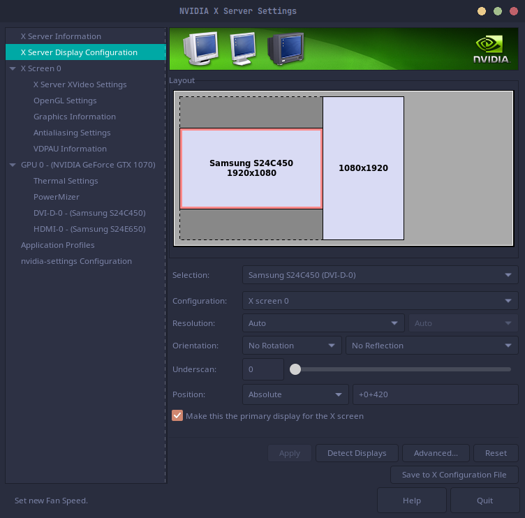 Dual monitor setup; Wallpaper is only half showing · Issue #309 · betterlockscreen ...