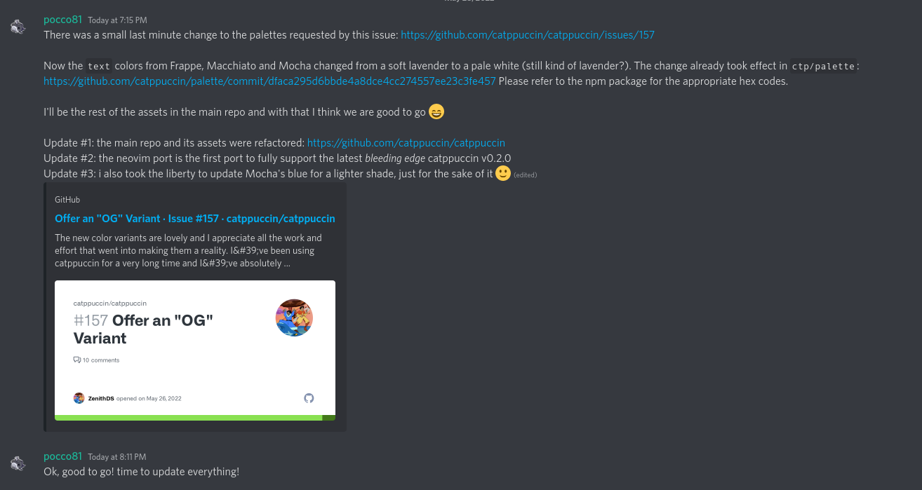 Offer an "OG" Variant · Issue #157 · catppuccin/catppuccin · GitHub