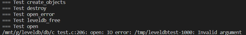 Leveldbdbopenoptions Tmp Anddb Io Error Tmp Invalid Argument · Issue 1063