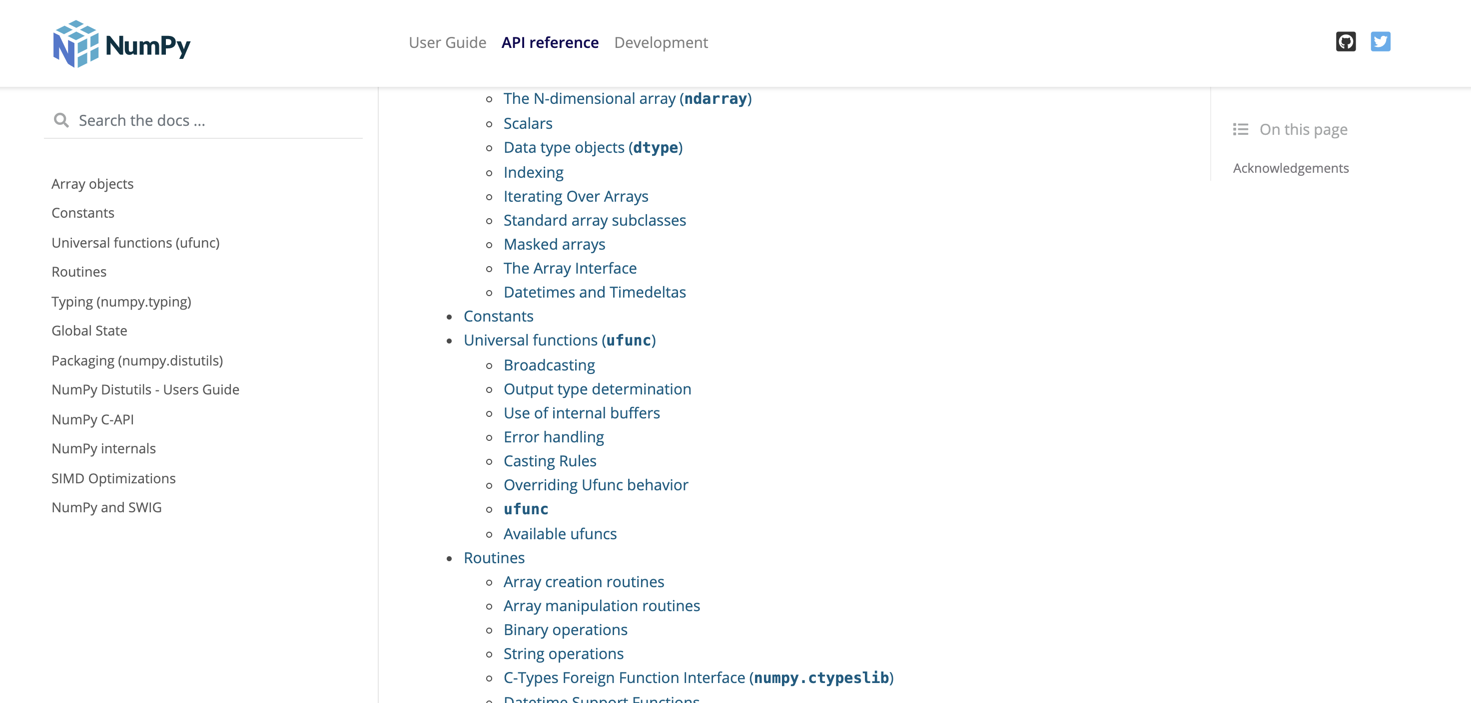 Intersphinx link generated by :mod:`numpy` in another package goes to strange page position ...