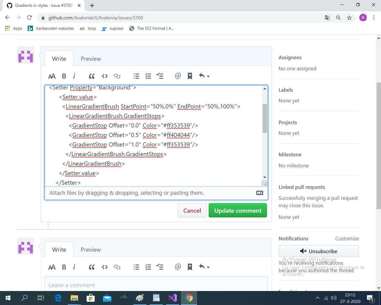 Gradients in styles · Issue #3700 · AvaloniaUI/Avalonia · GitHub