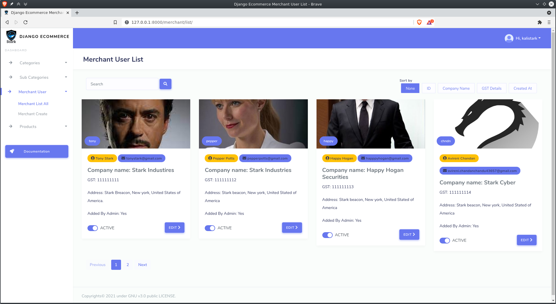 GitHub - Jyothika06/DjangoEcommerce: This is a Ecommerce web application made with Django ...