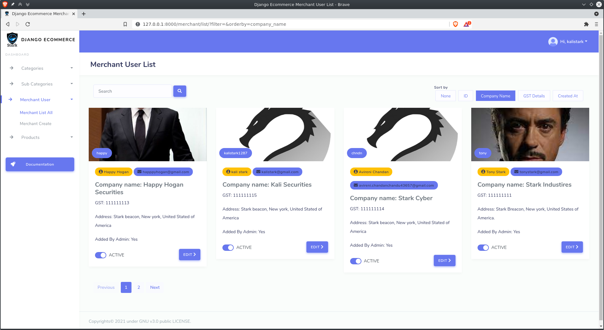 GitHub - Jyothika06/DjangoEcommerce: This is a Ecommerce web ...