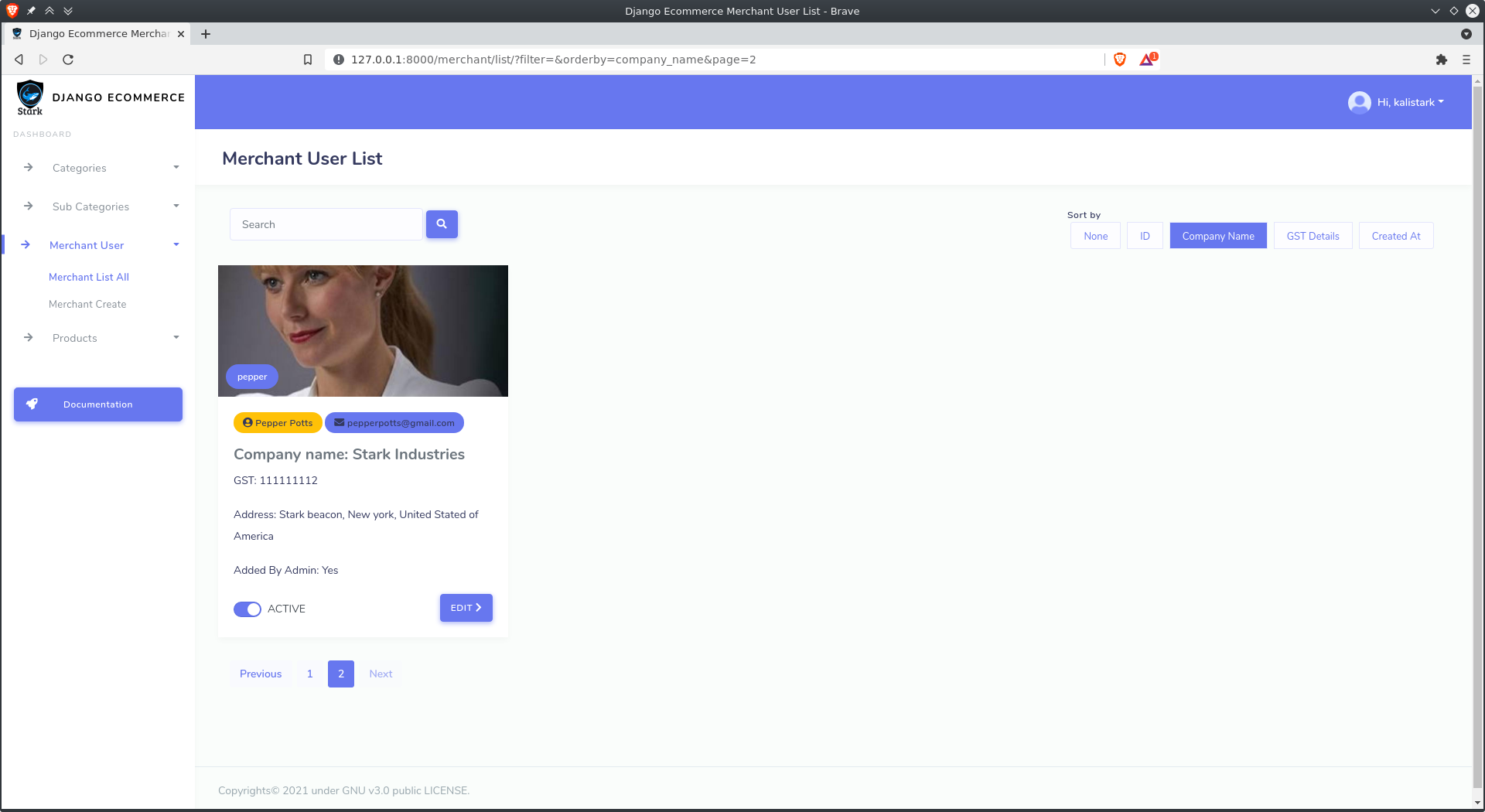 GitHub - Jyothika06/DjangoEcommerce: This is a Ecommerce web application made with Django ...