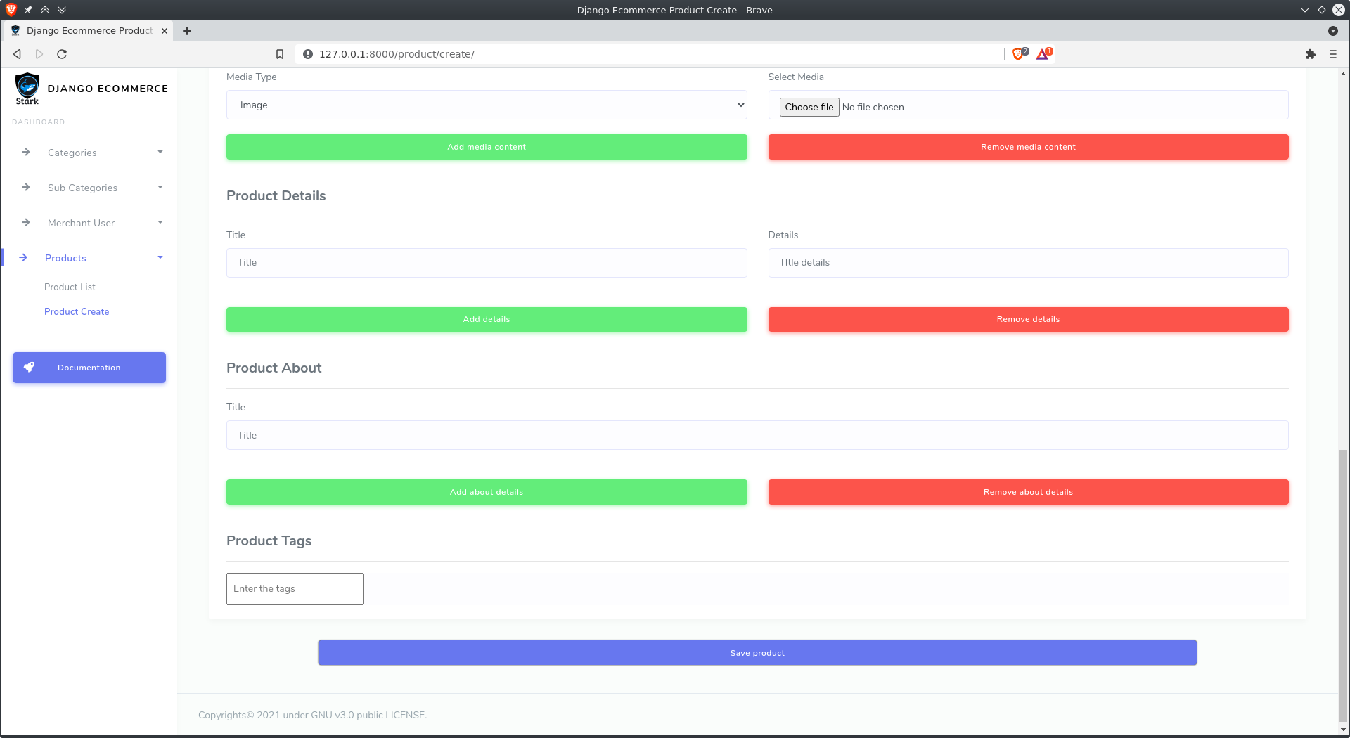 GitHub - Jyothika06/DjangoEcommerce: This is a Ecommerce web ...