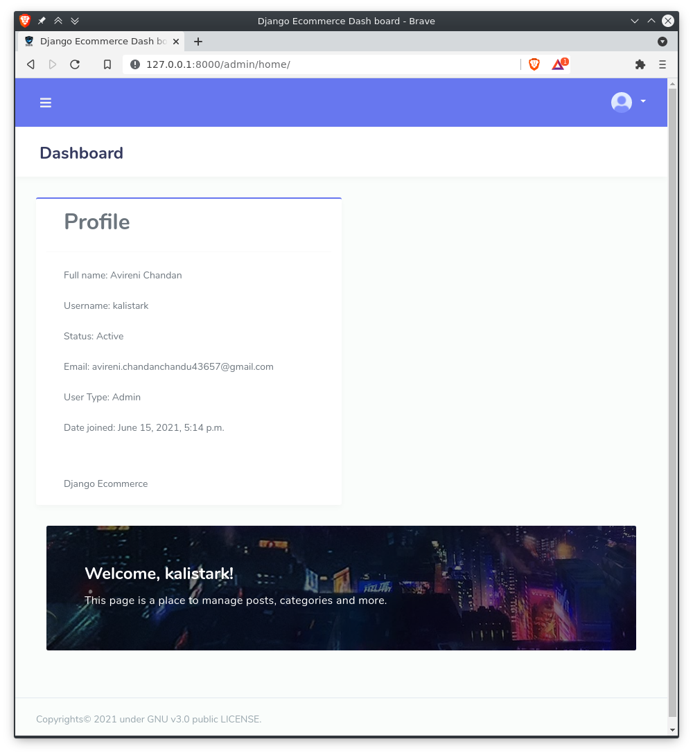 GitHub - Jyothika06/DjangoEcommerce: This is a Ecommerce web ...