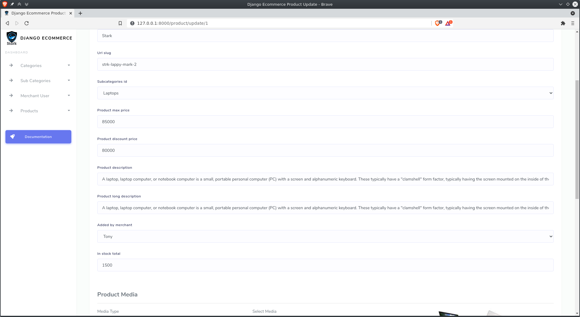 GitHub - Jyothika06/DjangoEcommerce: This is a Ecommerce web application made with Django ...