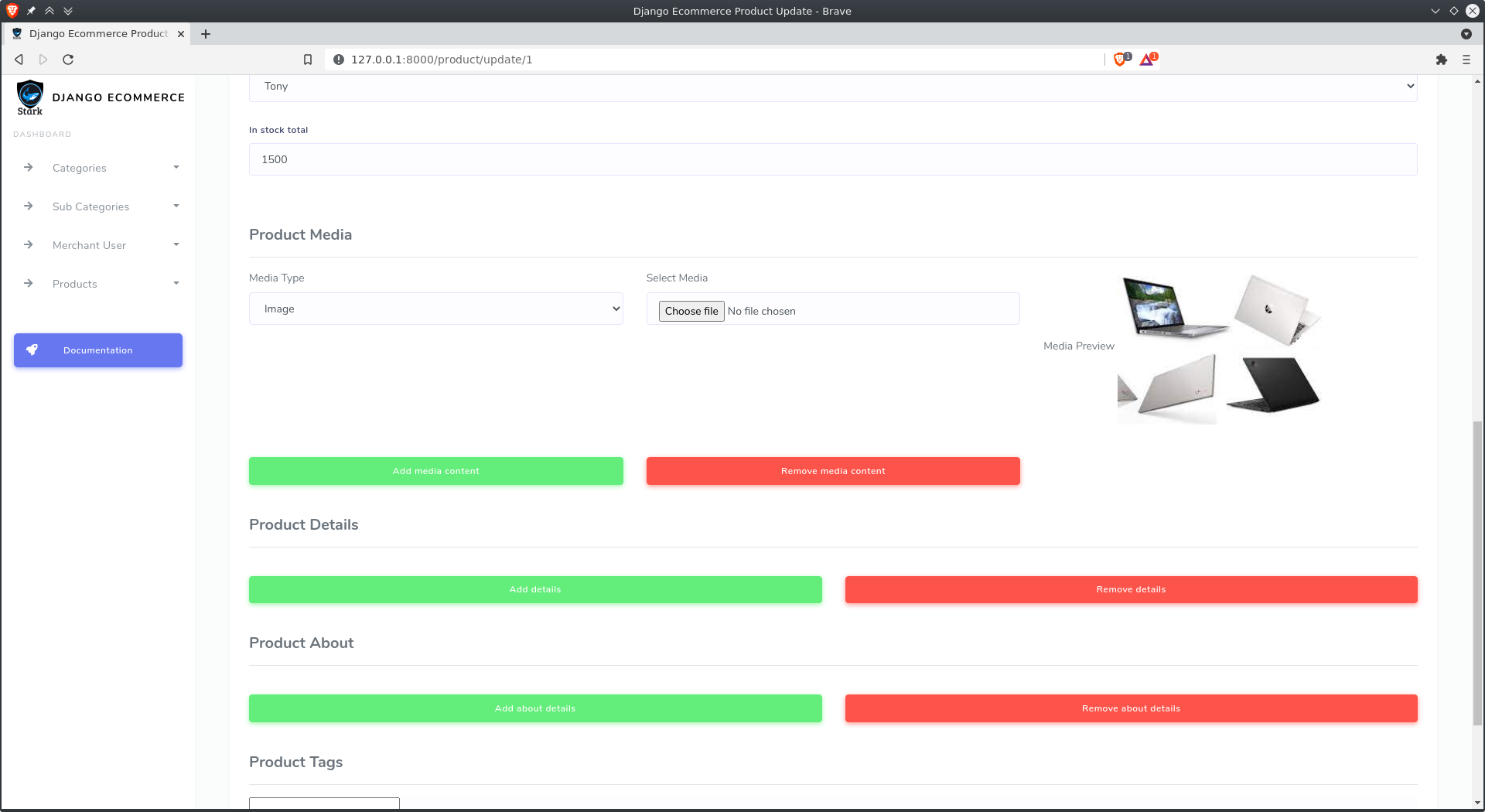 GitHub - Jyothika06/DjangoEcommerce: This is a Ecommerce web application made with Django ...