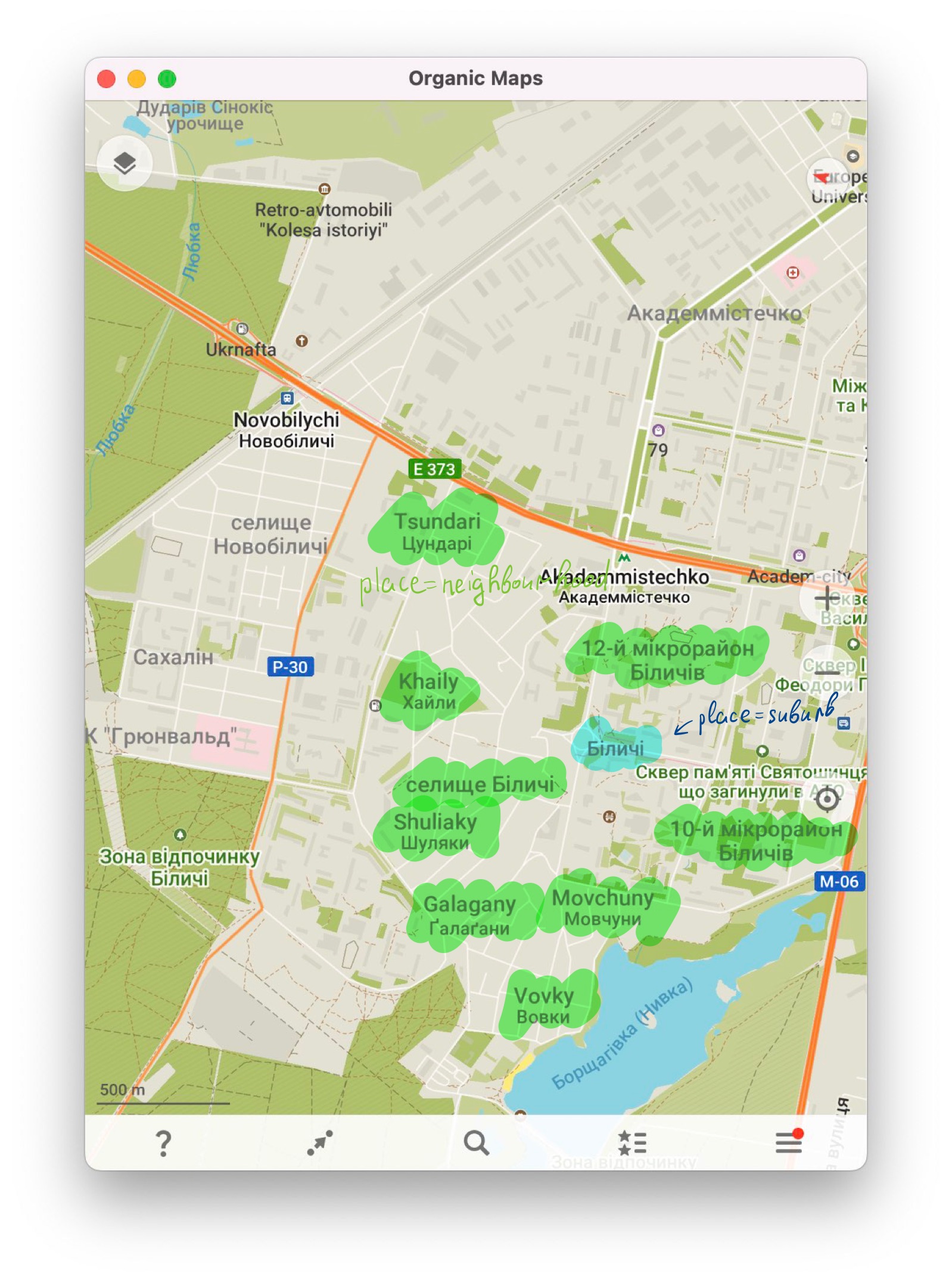 Reduce font size for place=neighbourhood · Issue #3417 · organicmaps/organicmaps · GitHub