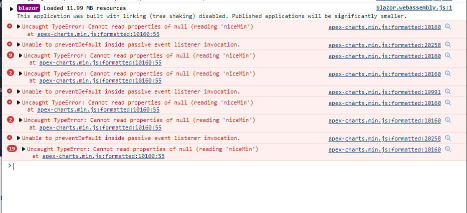 Selection Event not fully working on timeline/range bar · Issue #188 · apexcharts/Blazor ...