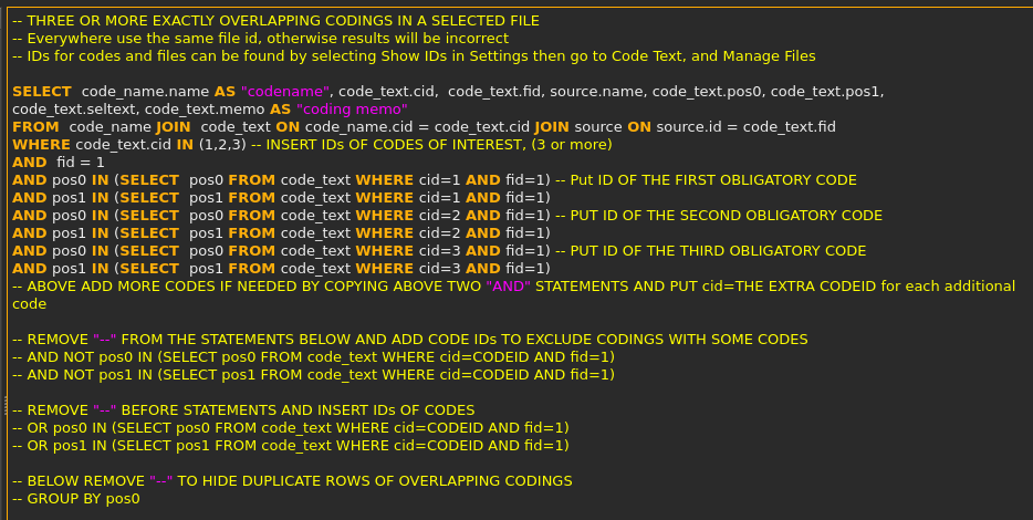 Multiple Code relations · Issue #686 · ccbogel/QualCoder · GitHub