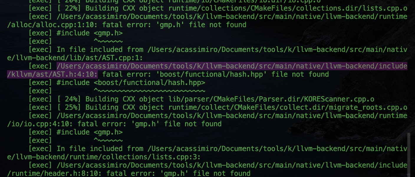 [Bug] [mvn package|kompile] - Issues while installing, building and running K on Apple Silicon ...