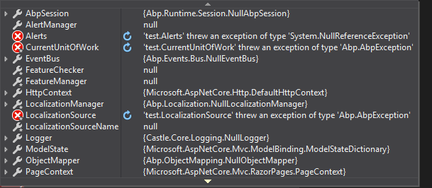 ABP properties in Razor Pages AbpPageModel not injected properly · Issue #4470 ...