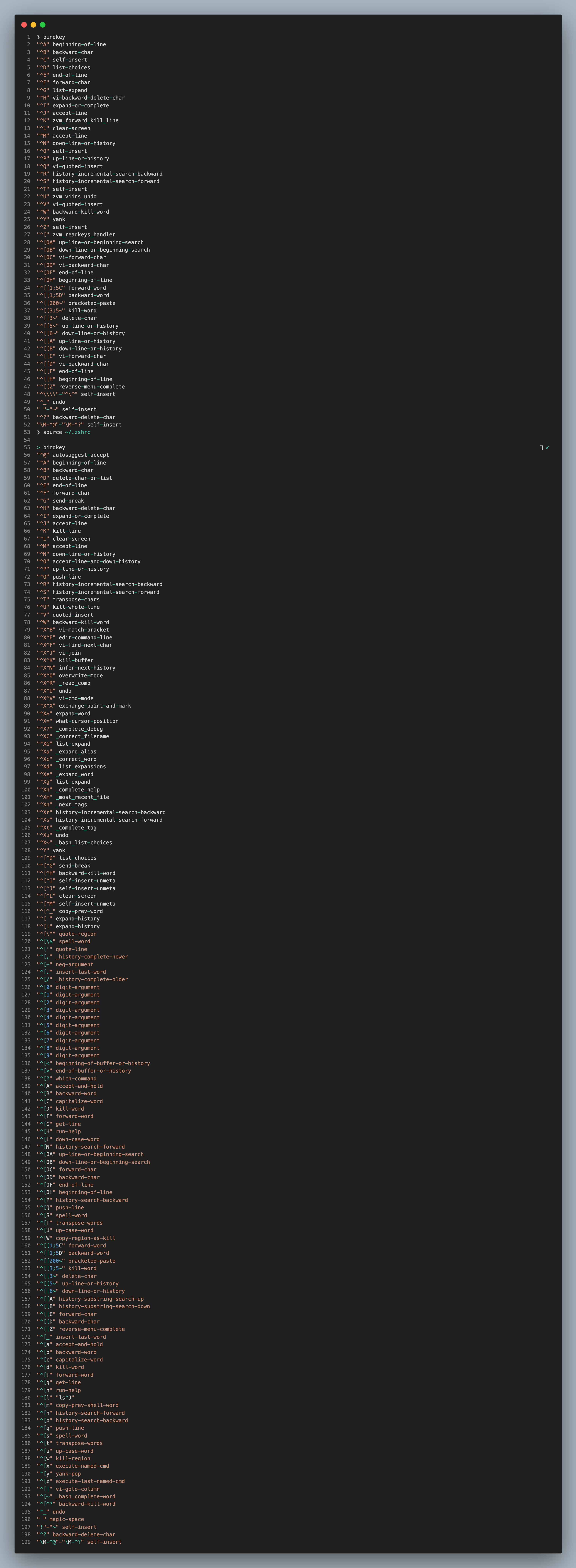 Bindkey Is Not Work In ~zshrc · Issue 10599 · Ohmyzshohmyzsh · Github