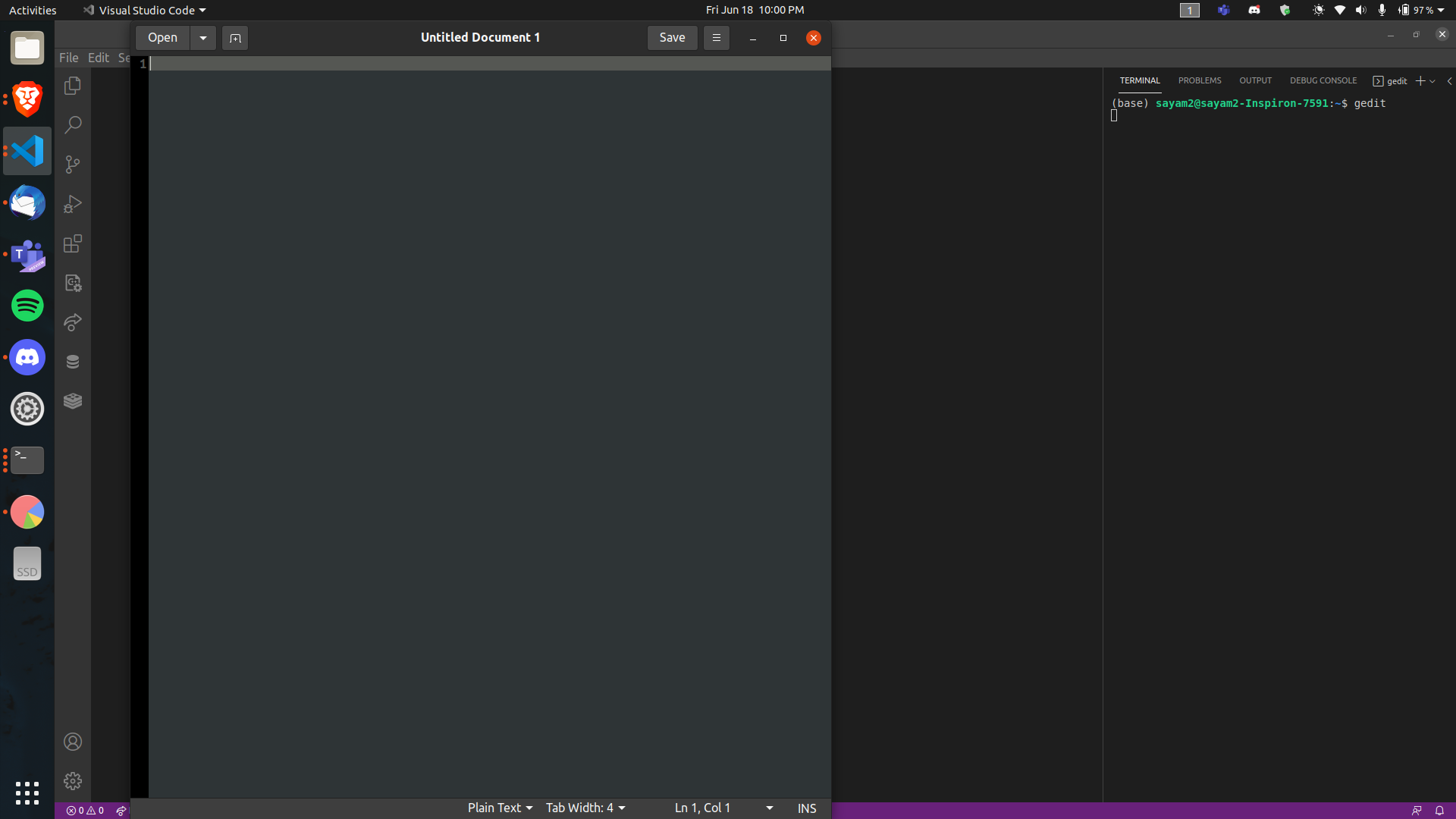 Icon of any application is VS Code application icon when opening from ...