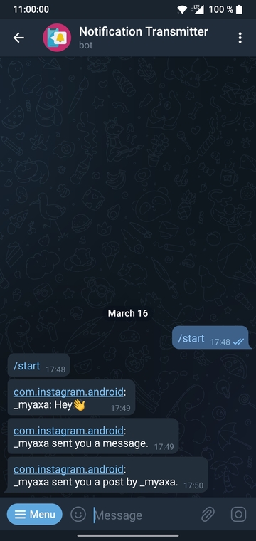 GitHub - pisegov/Notification-Transmitter-Telegram-Bot: Telegram bot ...