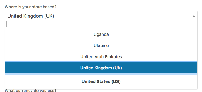 Dropdowns in onboarding wizard are center aligned · Issue #19579 ...
