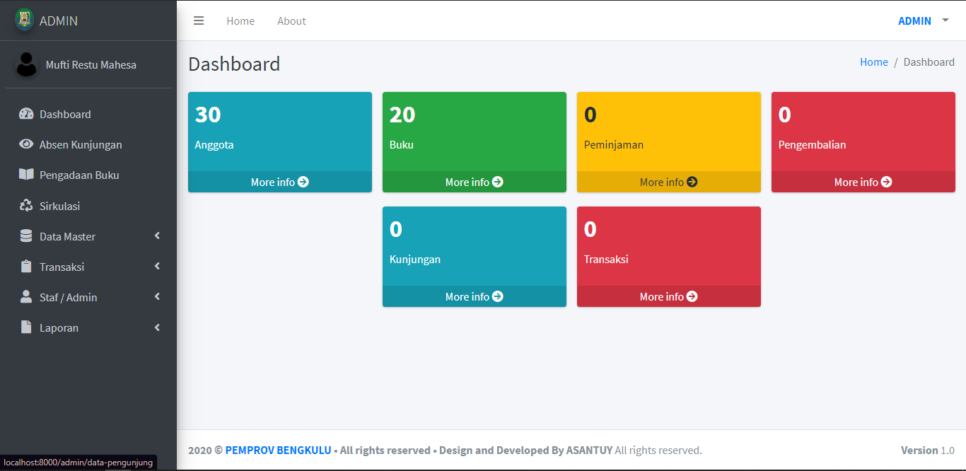 GitHub - restumahesa26/si_perpustakaan_laravel