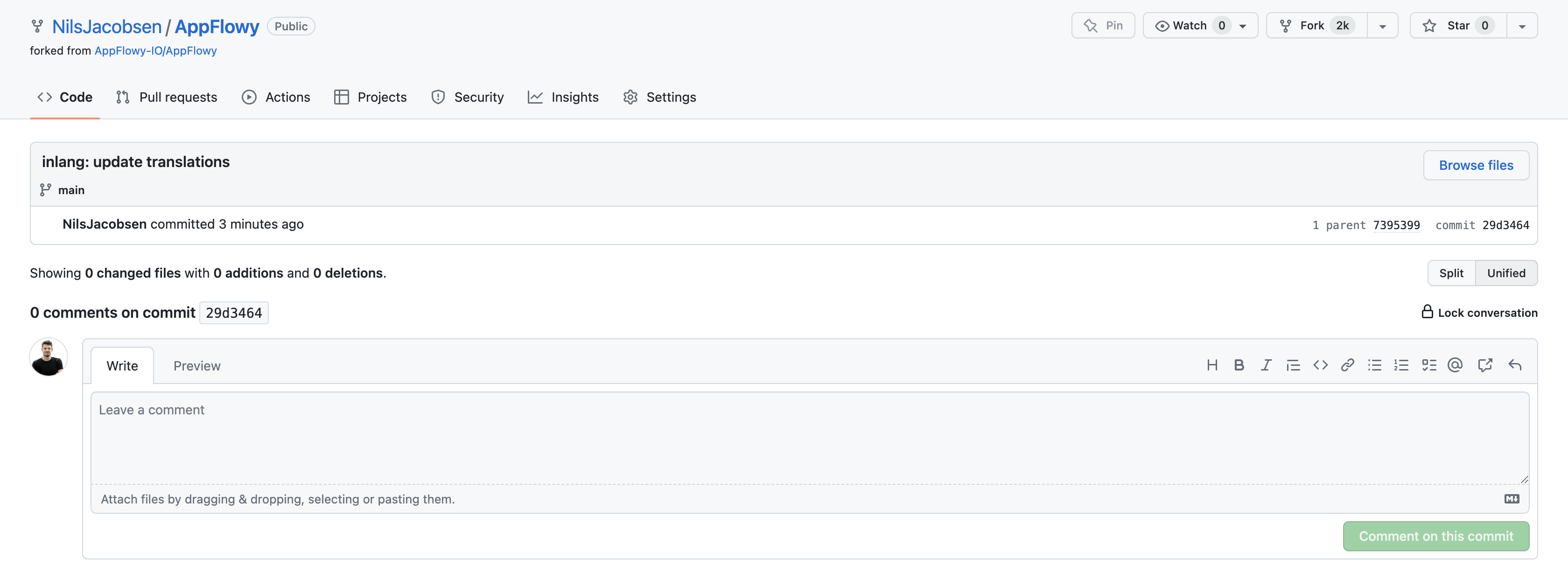 Sometimes a commit is not processed correctly. · Issue #553 · opral/monorepo · GitHub