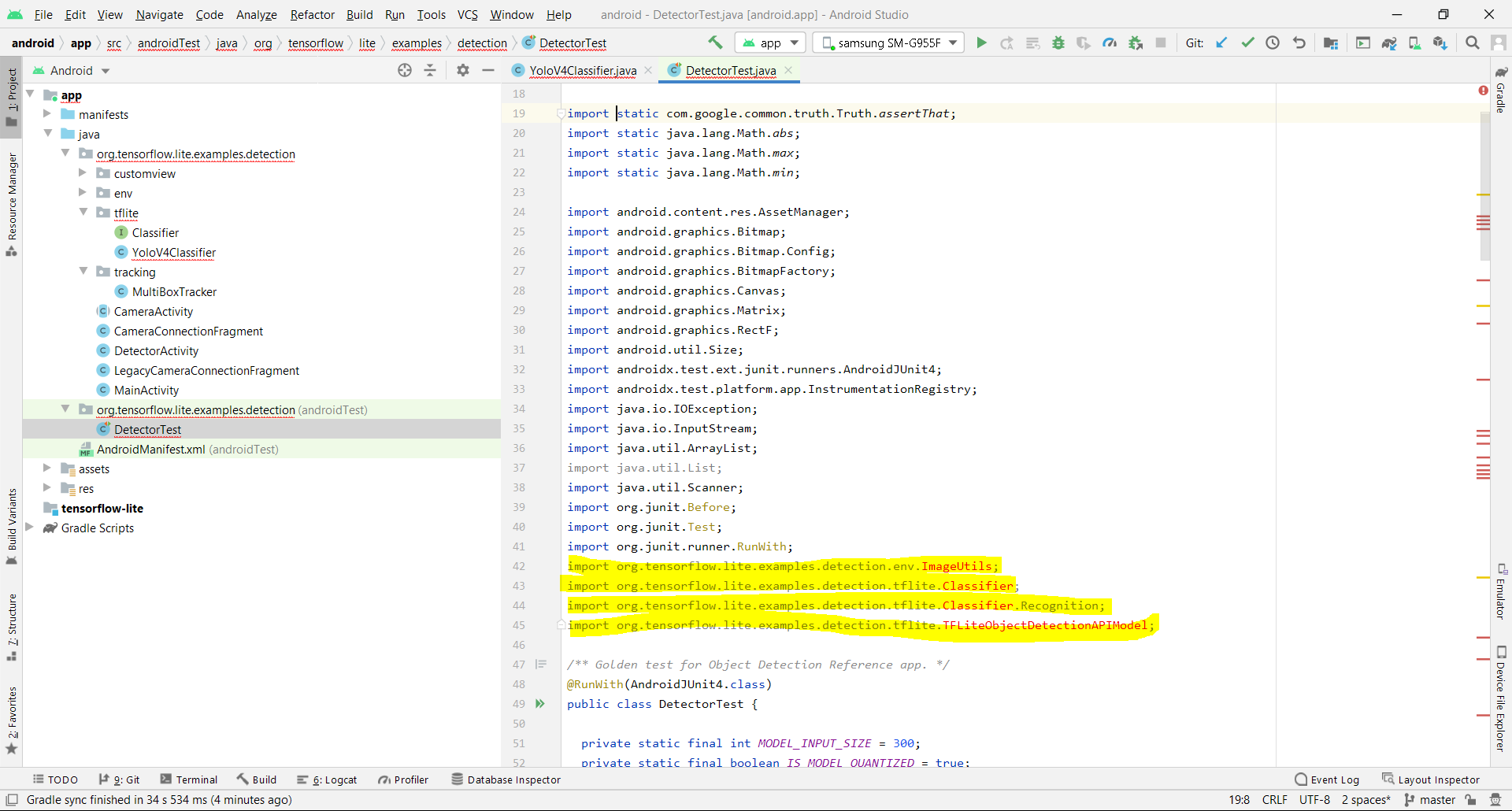 Android Library Import Error And Android App Always Crashing · Issue 248 · Hunglc007 Tensorflow