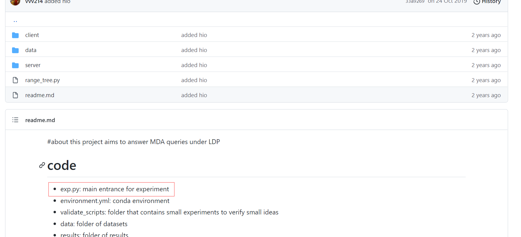 The exp.py file is missing in hio · Issue #3 · vvv214/LDP_Protocols · GitHub