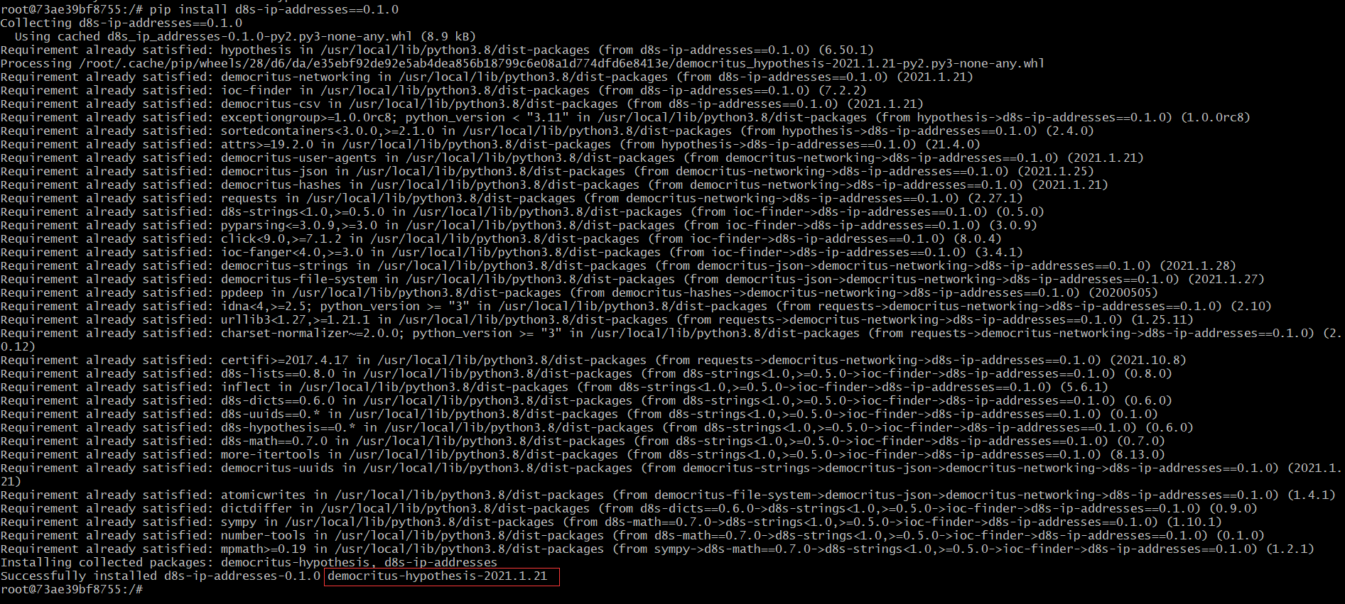 Code Execution Backdoor · Issue 13 · Democritus Project D8s Ip Addresses · Github