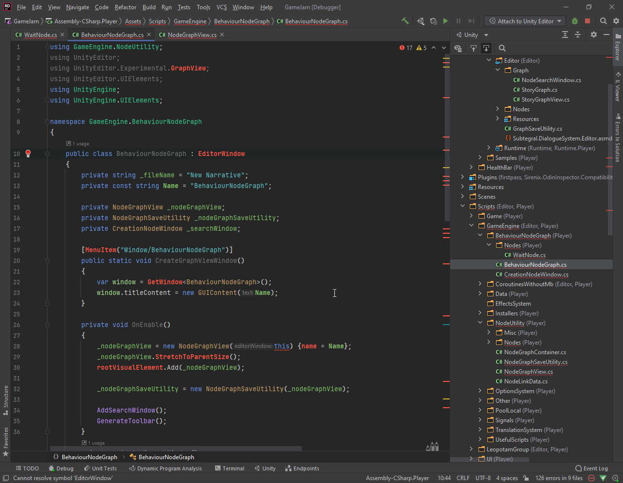 Why are links being dropped? · Issue #2195 · JetBrains/resharper-unity · GitHub