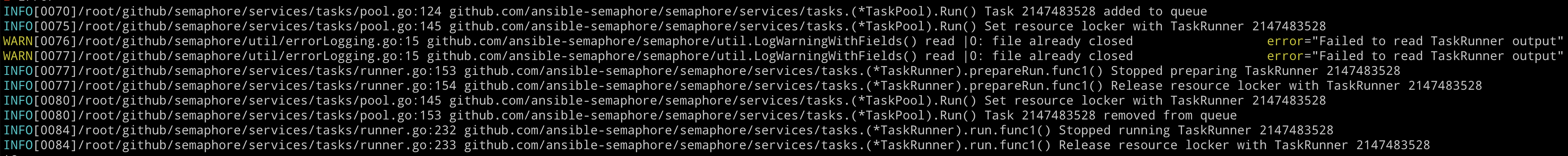 Cron definition is ignored · Issue #928 · semaphoreui/semaphore · GitHub