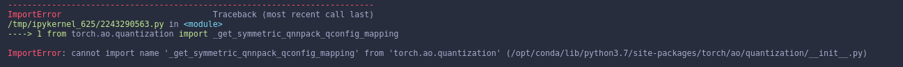 Can't quantize model when using int8 datatype for operations · Issue #87708 · pytorch/pytorch ...
