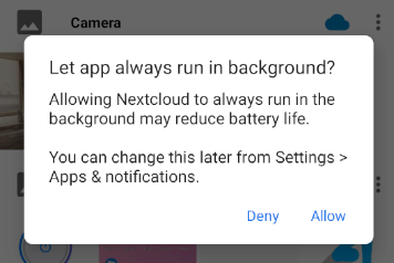 Incorrect Battery Optimization Info · Issue #7304 · nextcloud/android · GitHub
