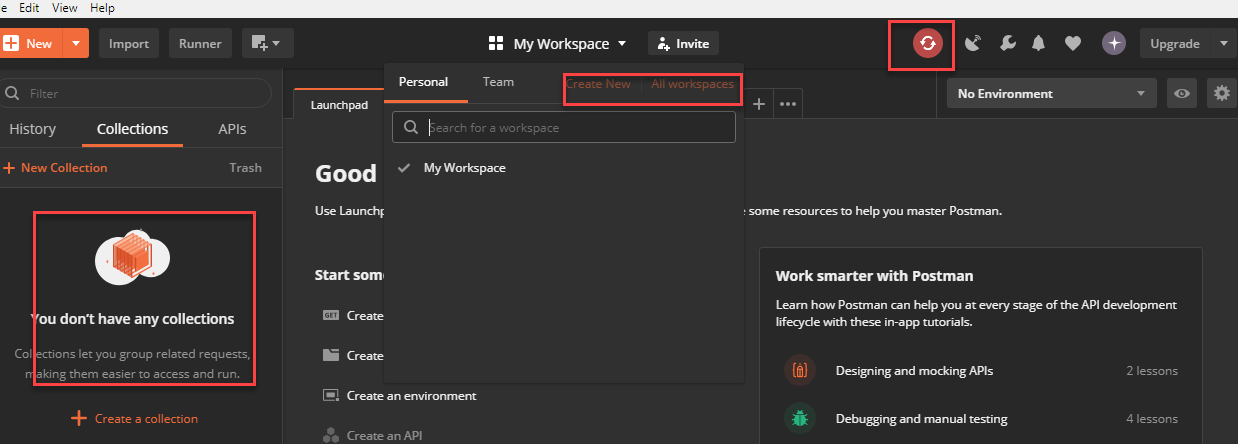 Unable To Sync Collentions To Application On Windows · Issue 8295 · Postmanlabs Postman App