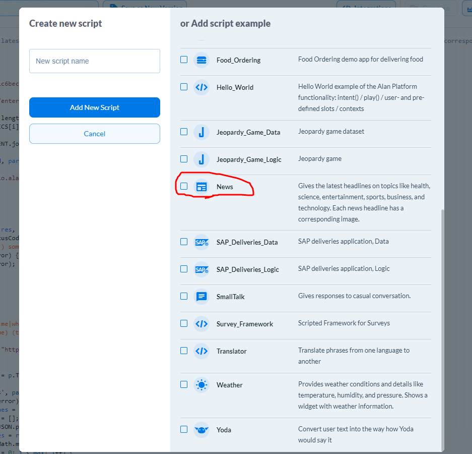Alan Studio Code Materials · GitHub