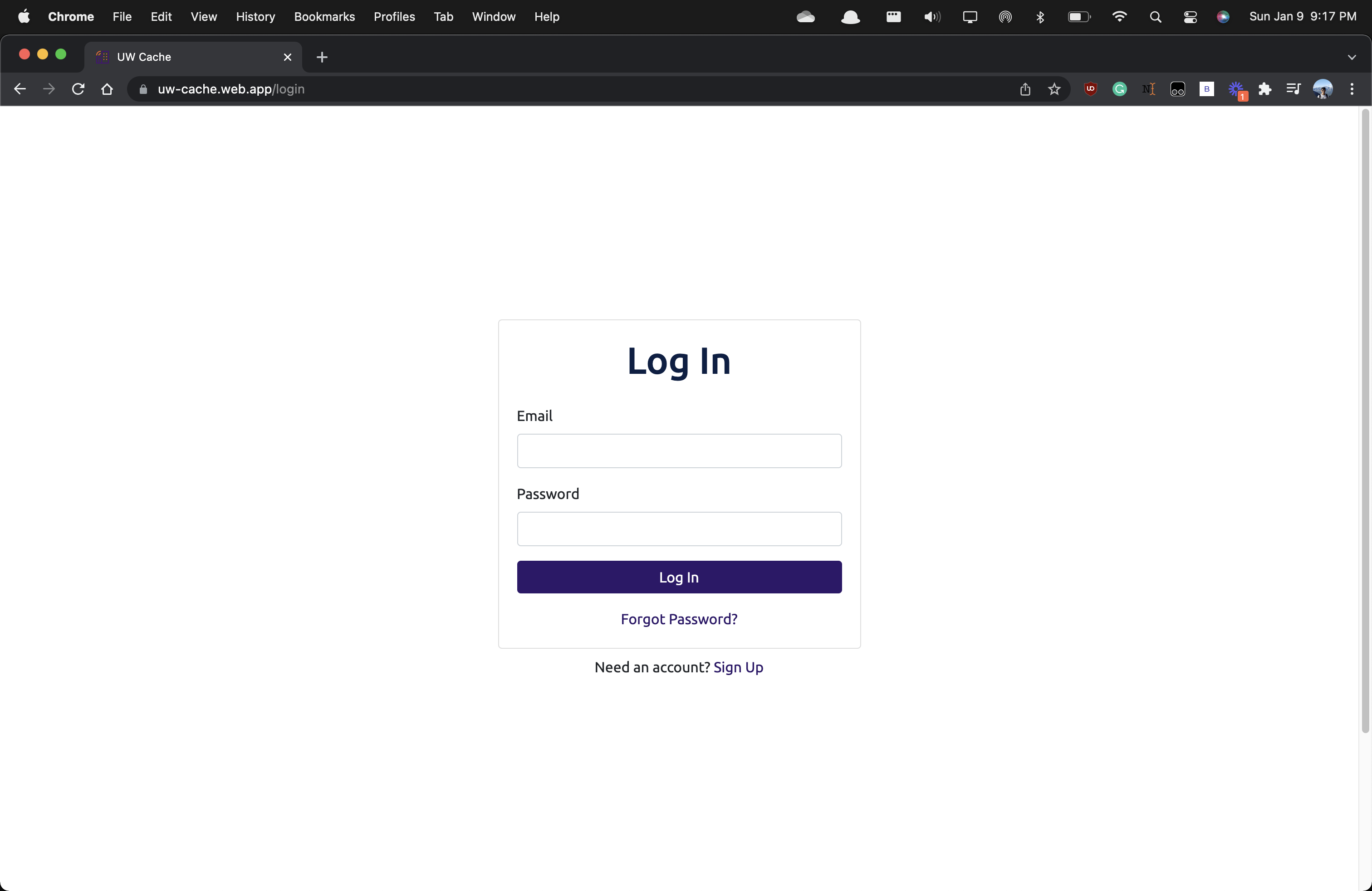 GitHub - KrishKrosh/UW-Cache