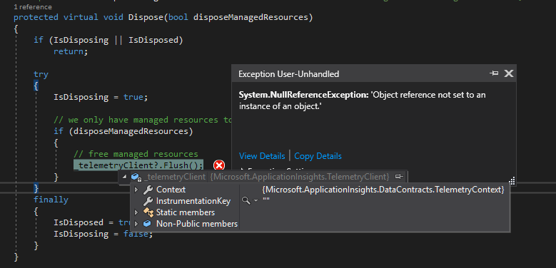 Nullreferenceexception Object Reference Not Set To An Instance Of An