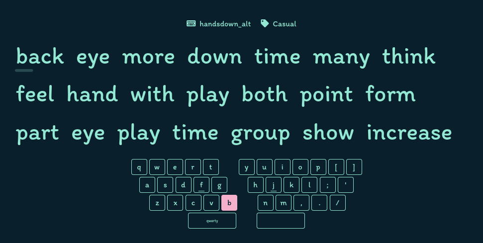 Handsdown_alt isn't on the keymap · Issue #885 · monkeytypegame ...