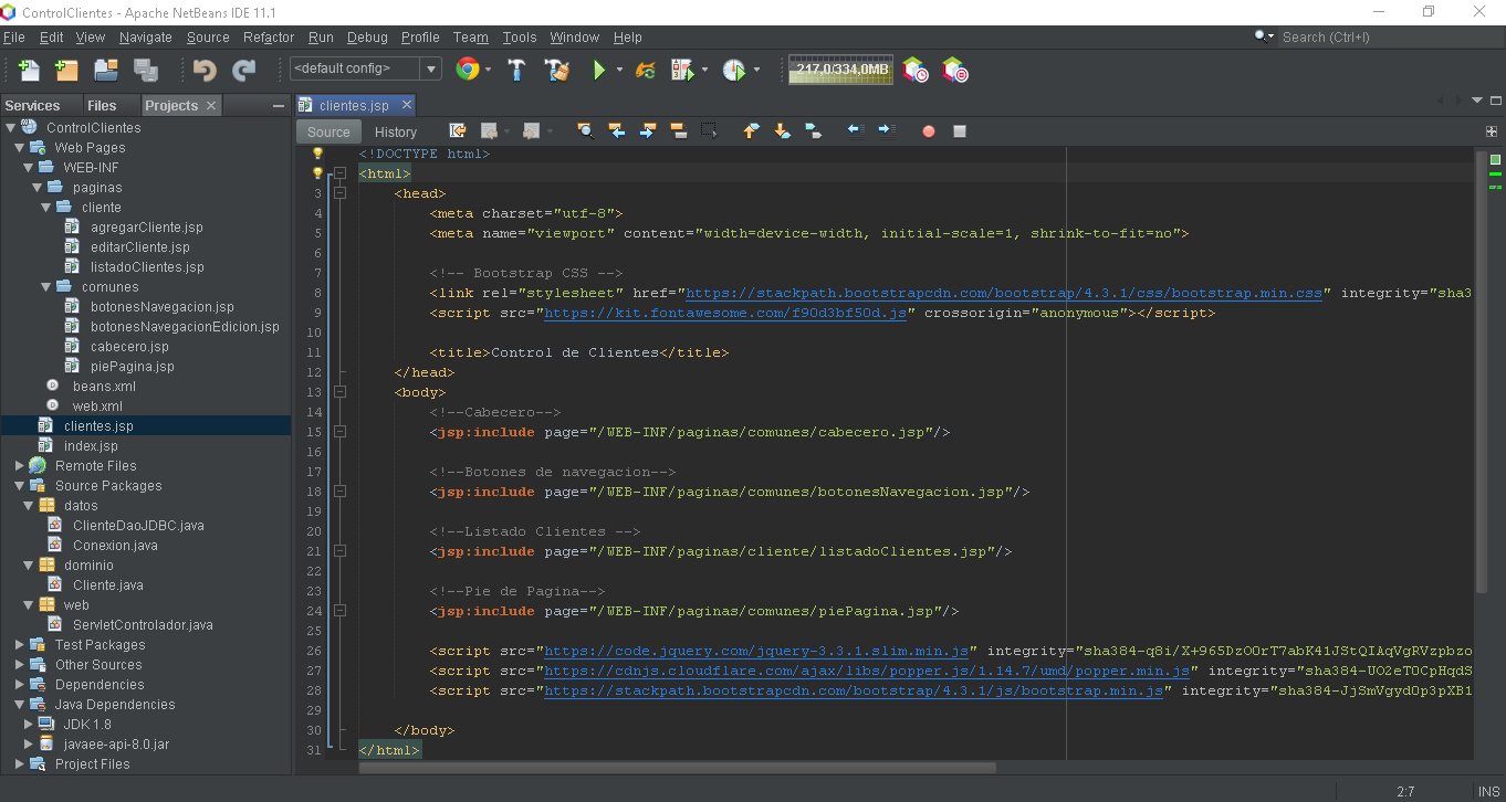 GitHub - Luanda-Toledo/control-clientes: Esta pagina web básica, es ...